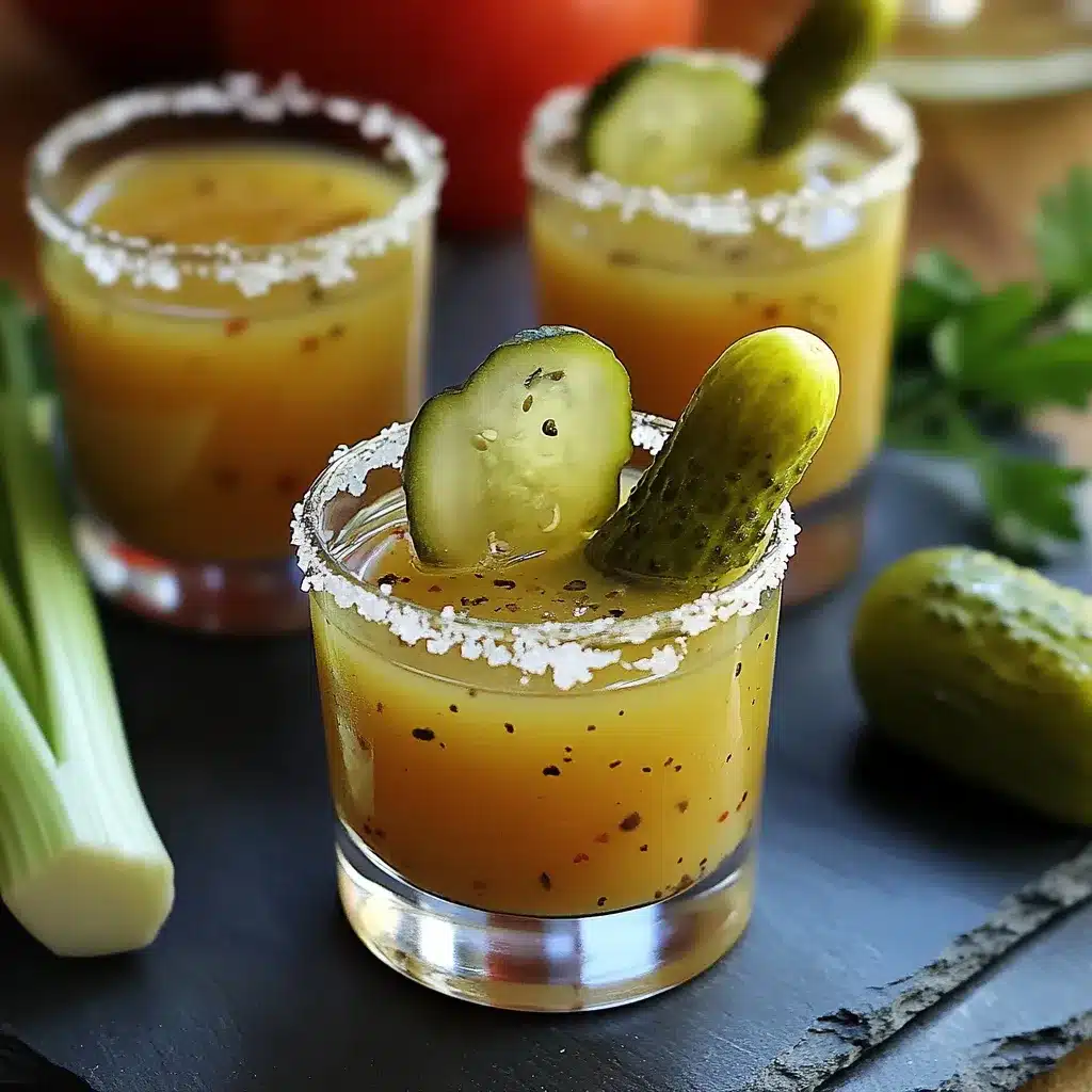 The Ultimate Pickle Bloody Mary Shot Recipe